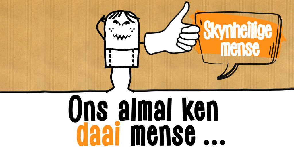 Ons almal ken daai mense...Skynheilige mense - KruisWeg Gemeente